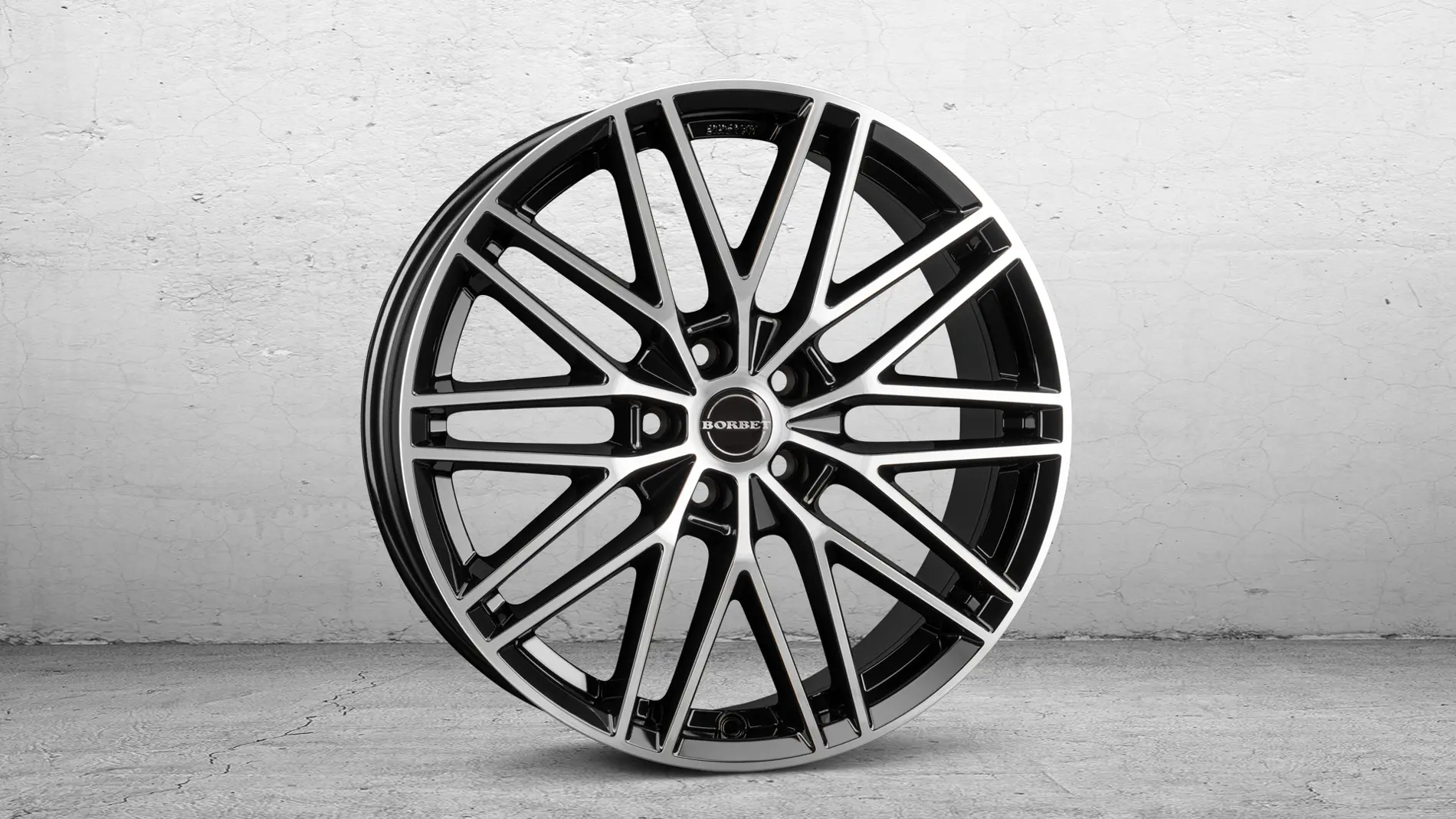 BORBET BS5 wheel black polished