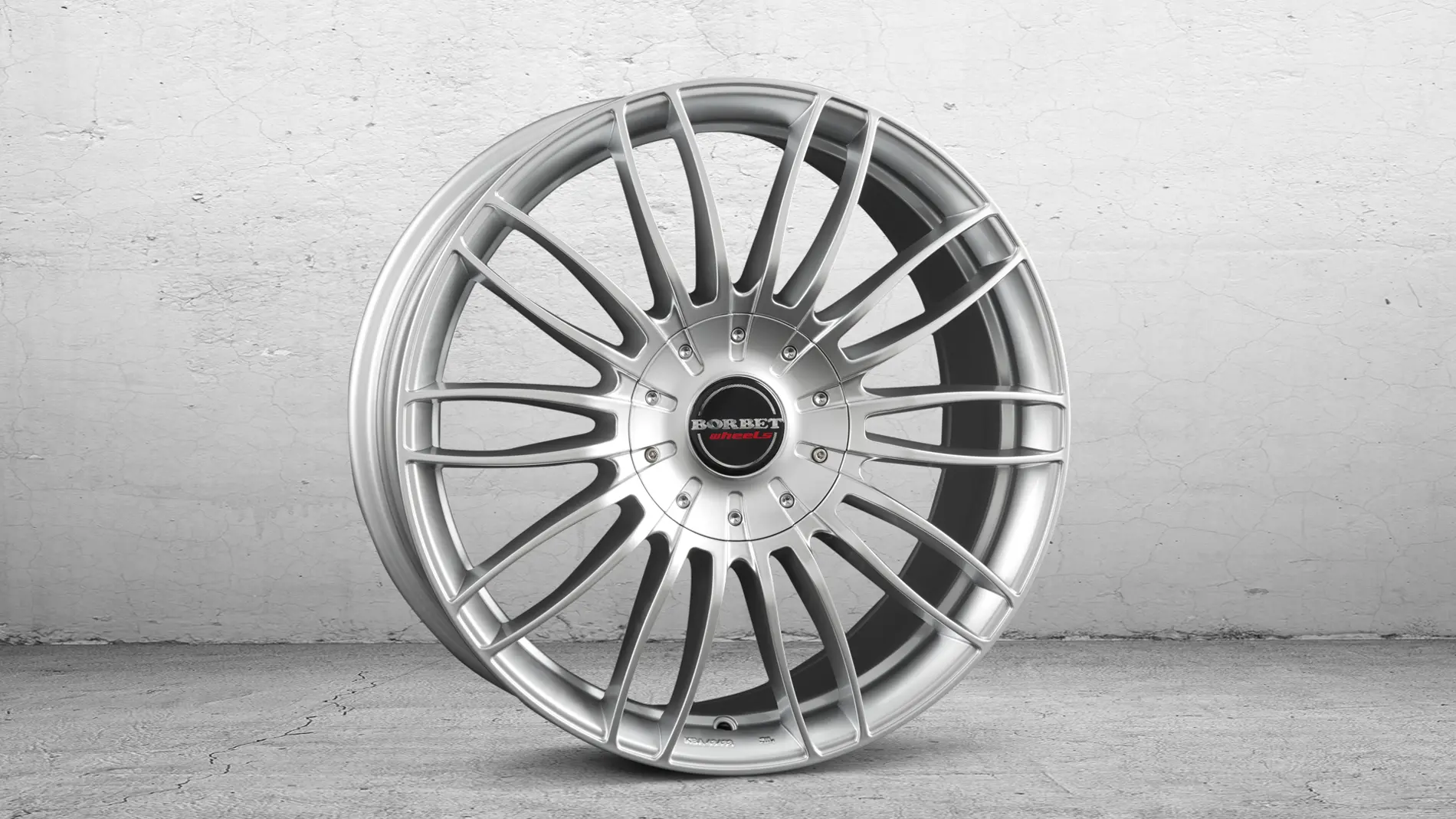 BORBET CW3 premium wheel sterling silver